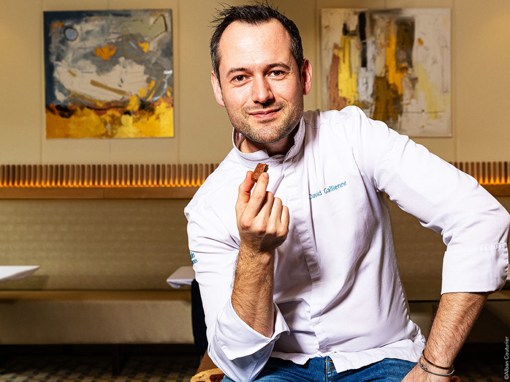 Chef et Ami David Gallienne, chef 1 étoile, Le Jardin des Plumes ...